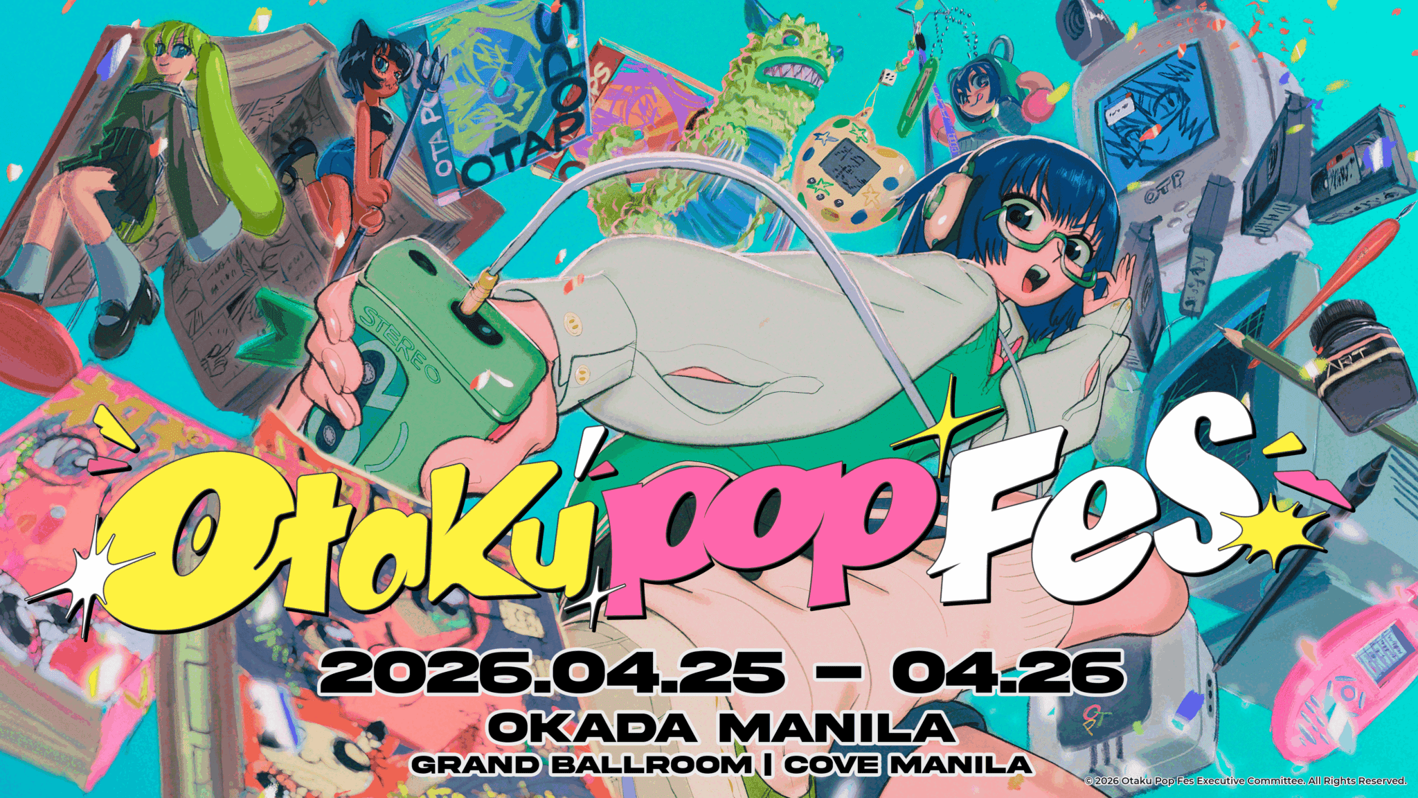 Otaku Pop Fes 2026｜マニラ開催・出演者・チケット情報まとめ | POPii