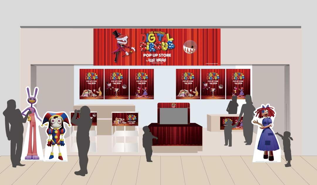 「アメイジング・デジタル・サーカス」ポップアップ渋谷109に登場【4/29〜5/10】 | POPii