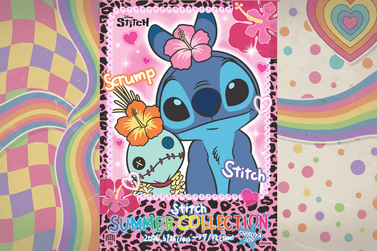 Stitch x SHIBUYA109 Summer Collection | POPii
